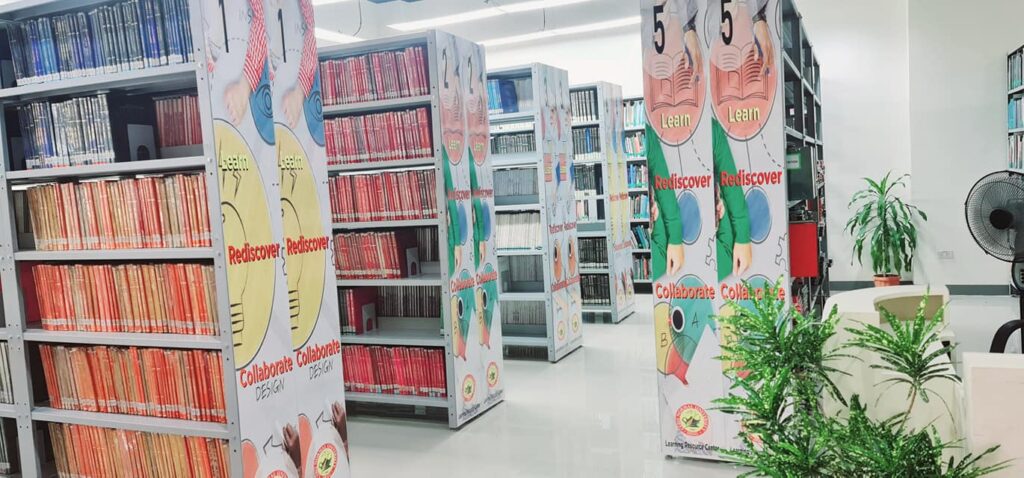 Section of the Library – Cebu Normal University