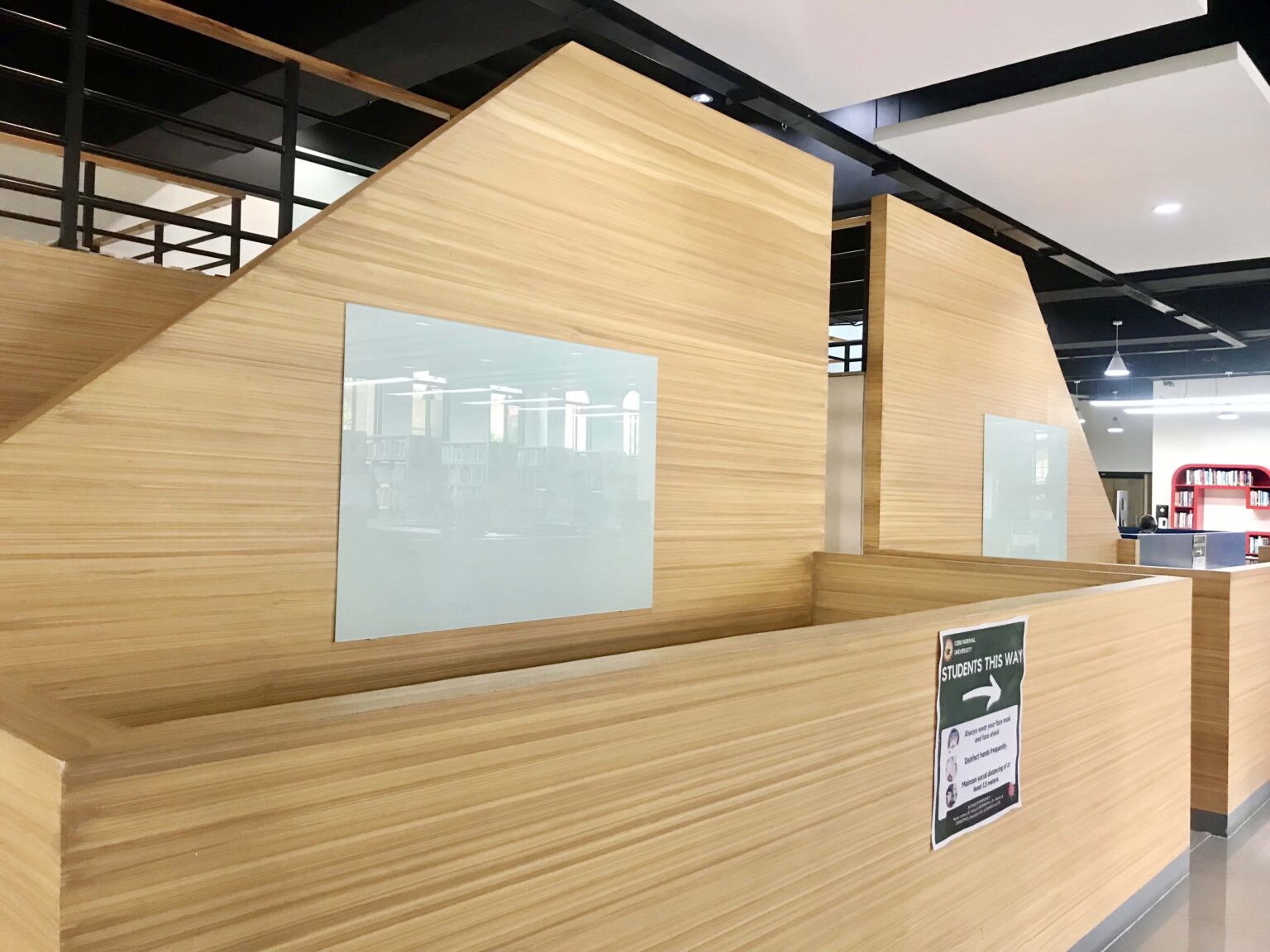 Section of the Library – Cebu Normal University