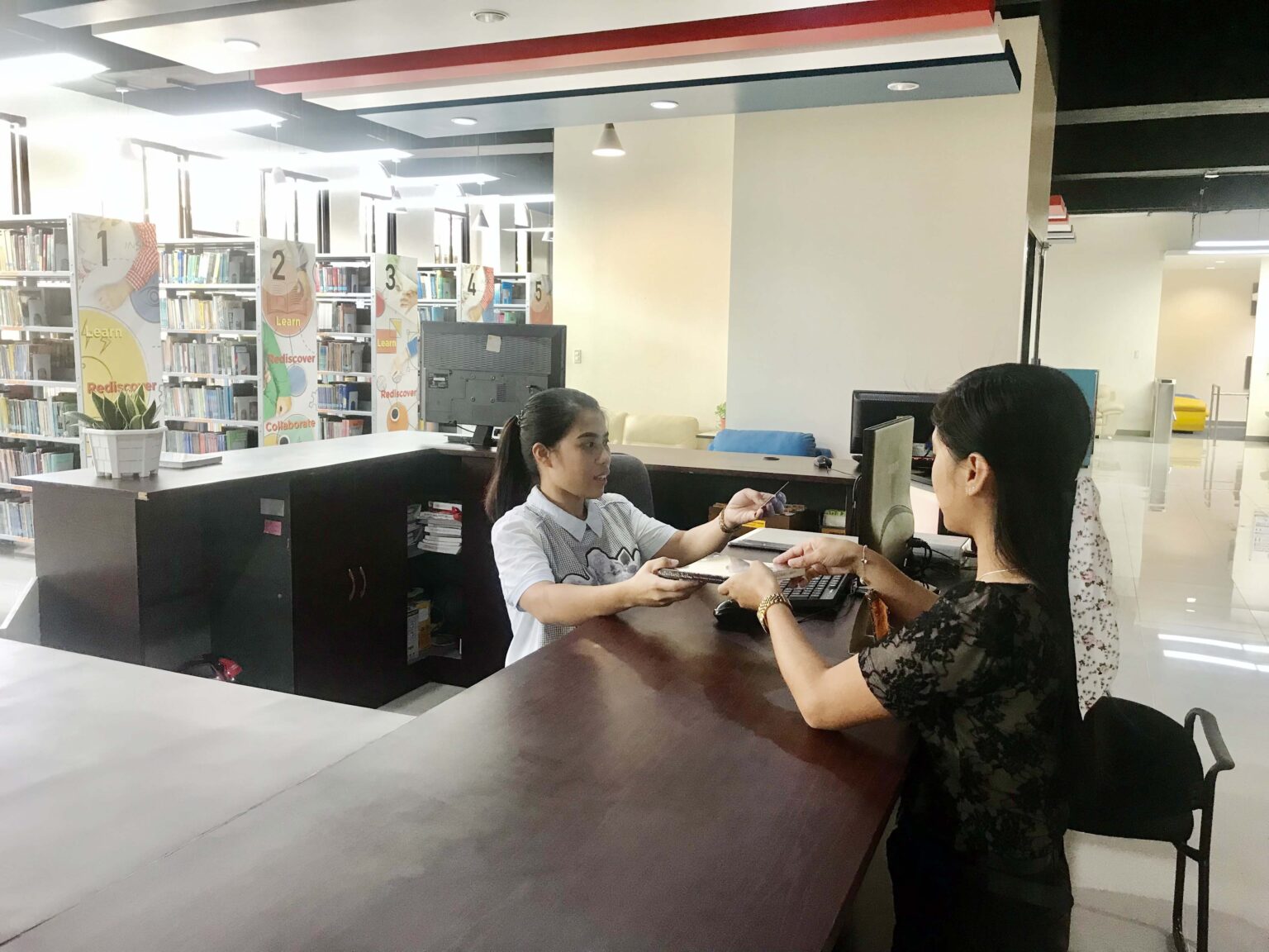 Section of the Library – Cebu Normal University