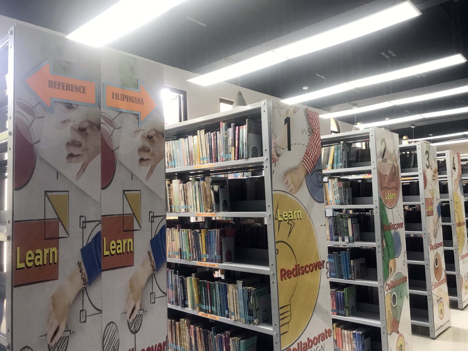 Section of the Library – Cebu Normal University
