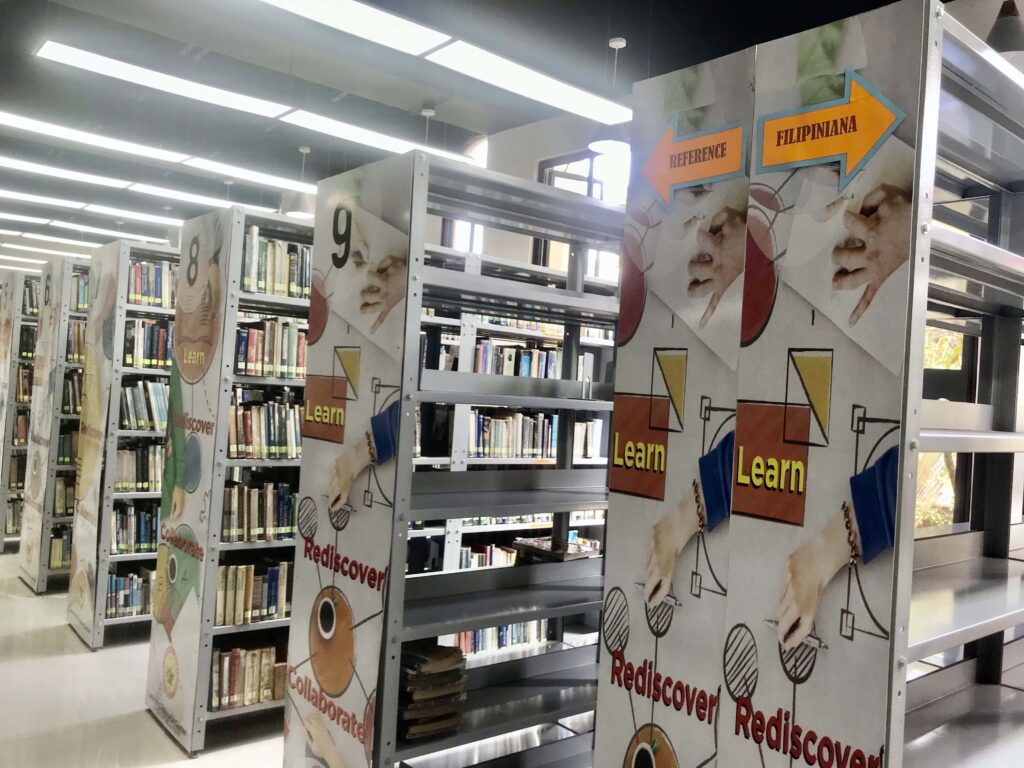 Section of the Library – Cebu Normal University