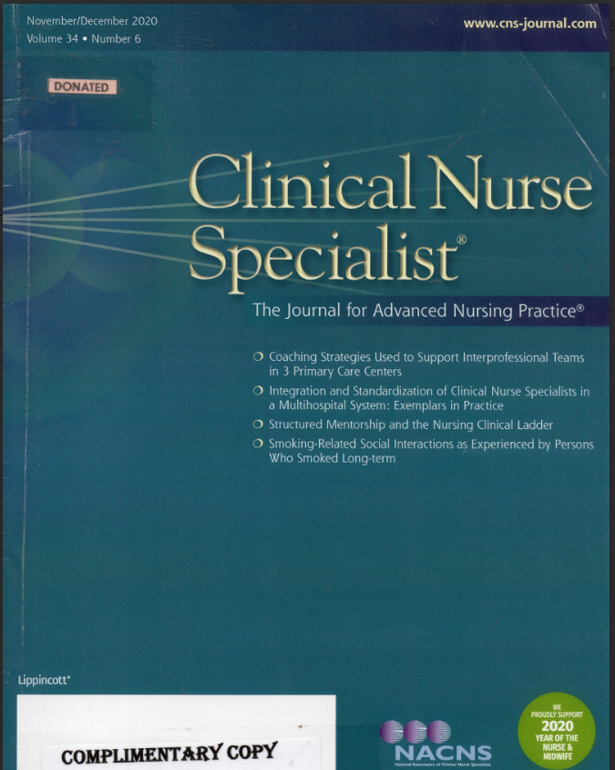 Nursing Academic Journal Titles (Donated) – Cebu Normal University
